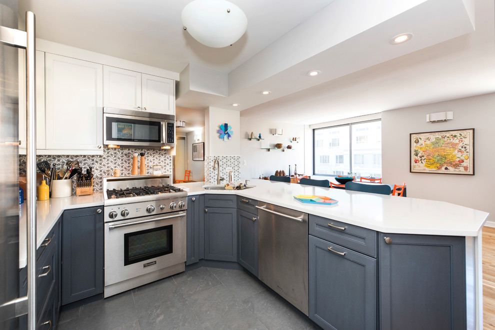 270 West 17th Street - Modern - Kitchen - New York - by MyHome ...