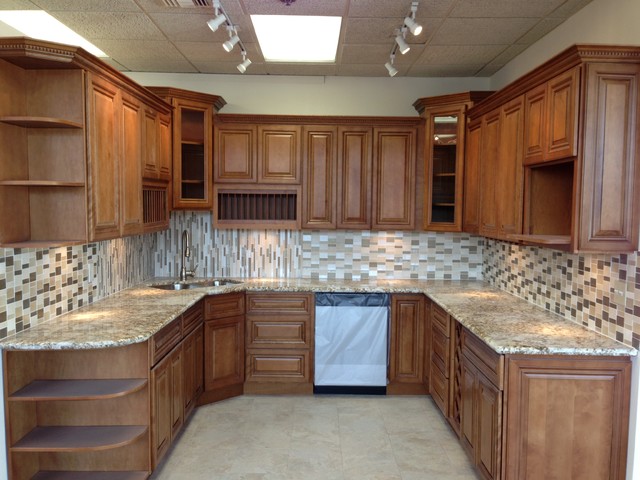 Coffee Glazed Maple Kitchen Cabinets | Cabinets Matttroy