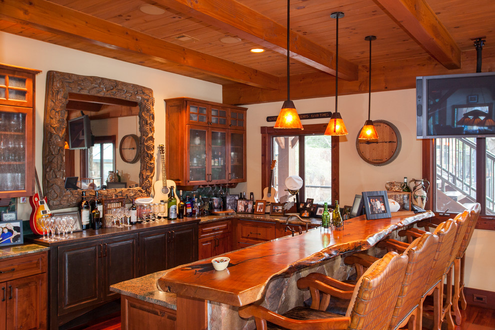 3 Story Full Timber Frame - Traditional - Kitchen - Austin - by Texas ...