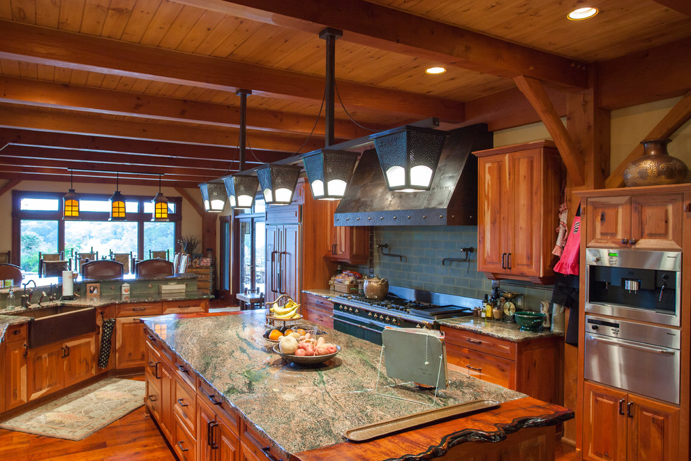 3 Story Full Timber Frame - Traditional - Kitchen - Austin - by Texas ...