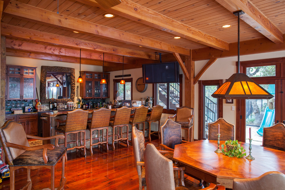 3 Story Full Timber Frame - Traditional - Kitchen - Austin - by Texas ...