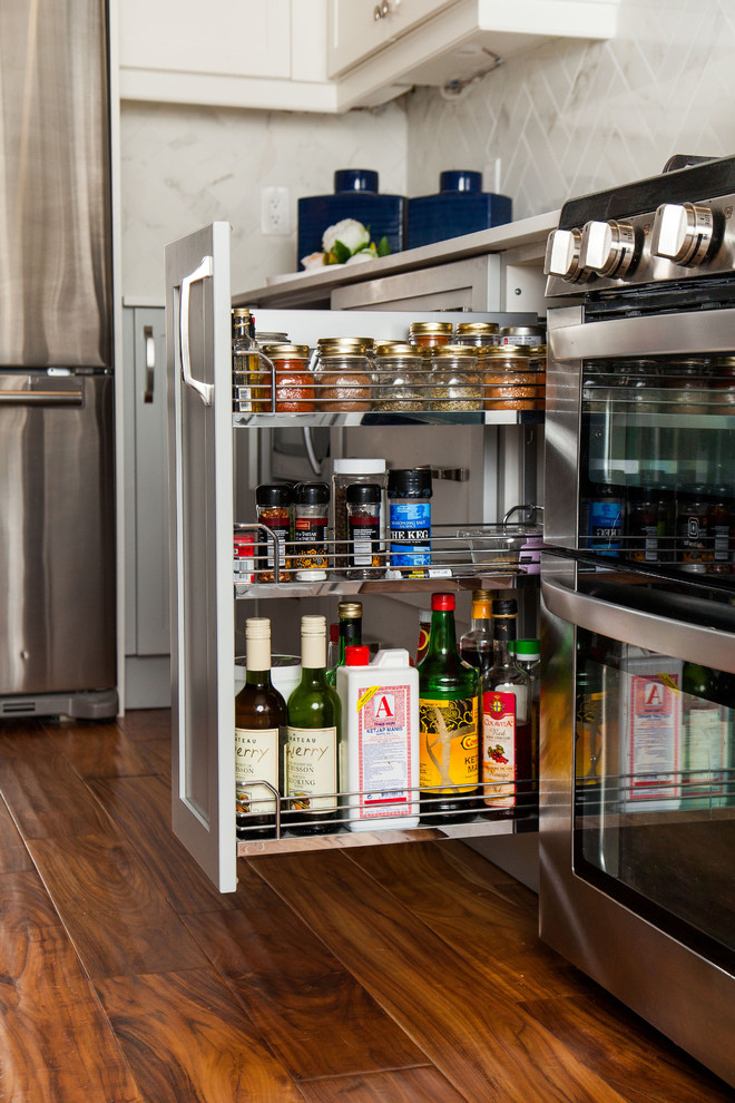 3-Tier Pull-Out Spice Rack - Transitional - Kitchen - Toronto - by ...