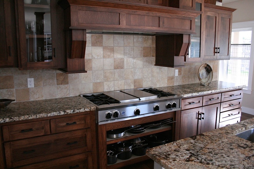 48" BlueStar RangeTop featured in a Beautiful Residential Kitchen ...