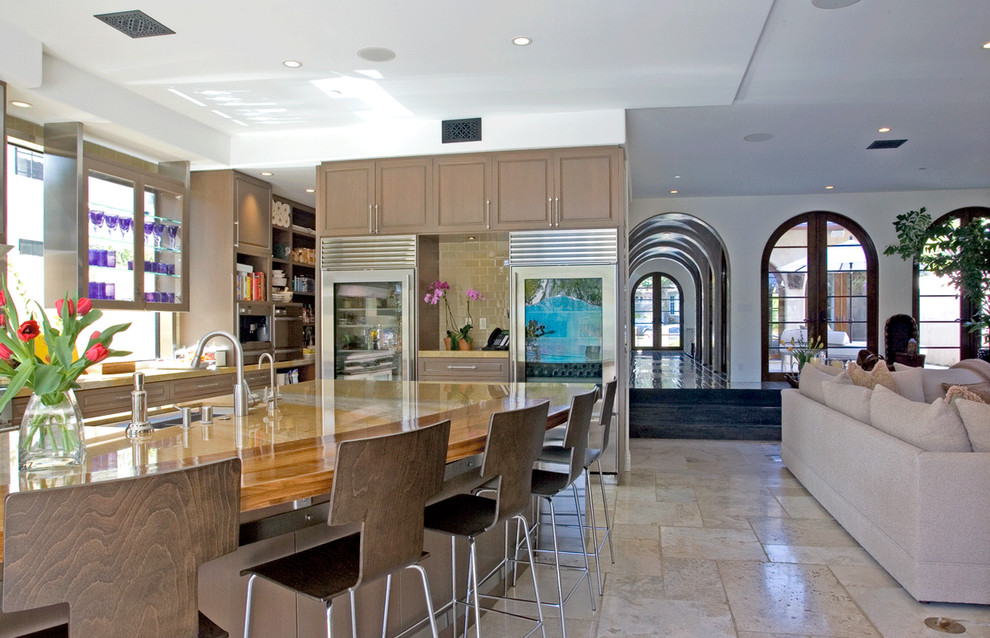 506 Palisades, Santa Monica - Mediterranean - Kitchen - Los Angeles - by Gary Silverston Homes ...