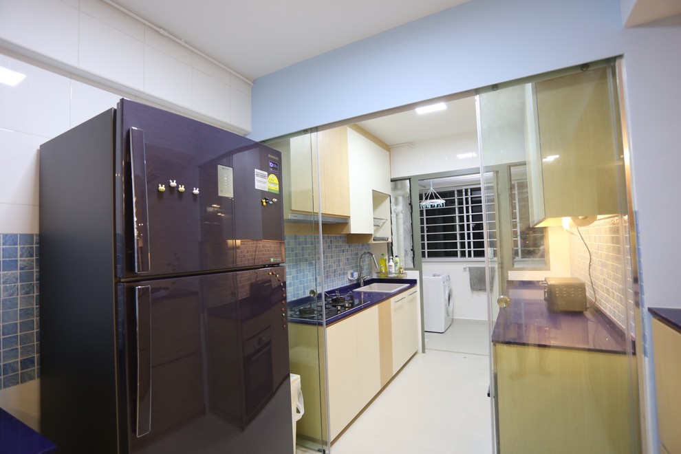 5RM BTO - Punggol Waterway Brooks - Beach Style - Kitchen - Singapore ...