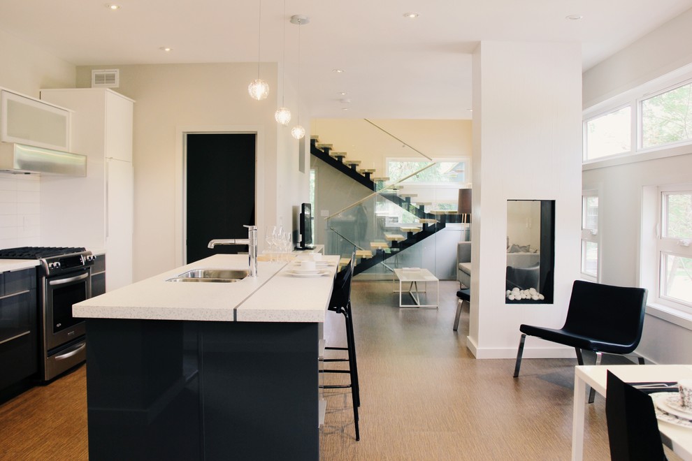 616 Temperance Street - Modern - Kitchen - Other - by ASPECT Home Builders | Houzz