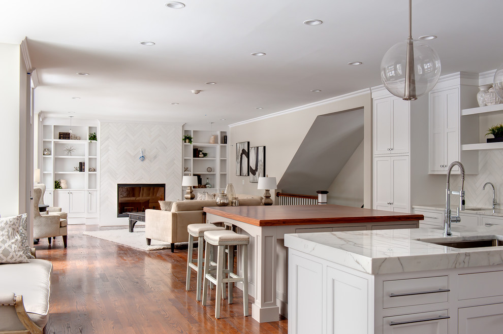 65 White Oak Road, Wellesley, MA - Traditional - Kitchen - Boston - by ...