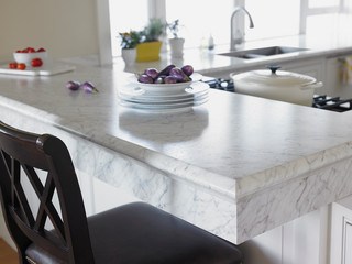 6696 Carrara Bianco Formica® Laminates - Traditional - Kitchen ...