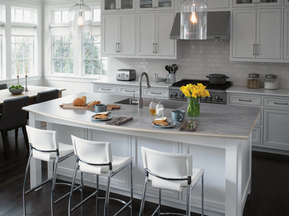 8830 Elemental Concrete Formica® Laminate - Transitional - Kitchen ...