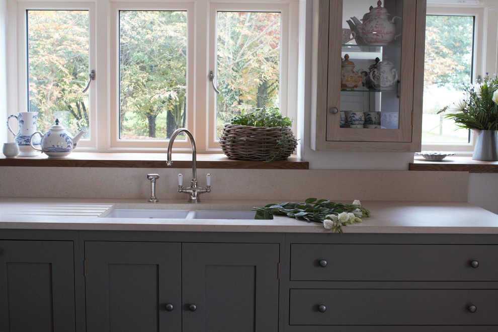 A Beautiful Open Plan Barn Conversion Kitchen - Contemporary - Kitchen ...