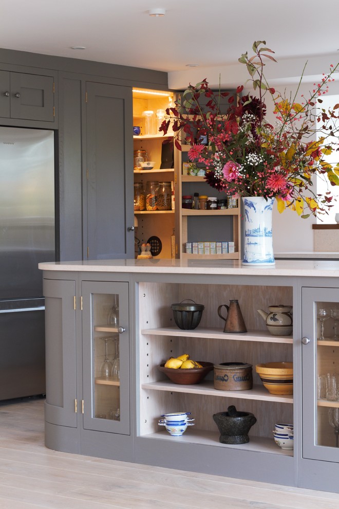 A Beautiful Open Plan Barn Conversion Kitchen - Contemporary - Kitchen ...