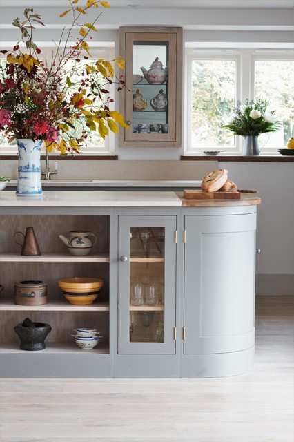 A Beautiful Open Plan Barn Conversion Kitchen - Contemporary - Kitchen ...