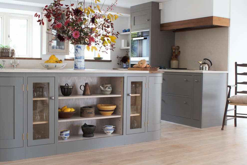 A Beautiful Open Plan Barn Conversion Kitchen - Contemporary - Kitchen ...