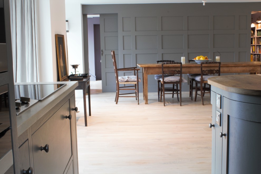 A Beautiful Open Plan Barn Conversion Kitchen - Contemporary - Kitchen ...