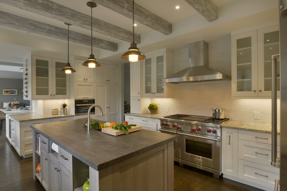 A Bright and Rustic Family-Friendly Kitchen - Rustic - Kitchen - New ...