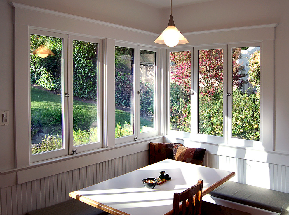 A Built-in Breakfast Nook - Craftsman - Kitchen - San Francisco - by ...