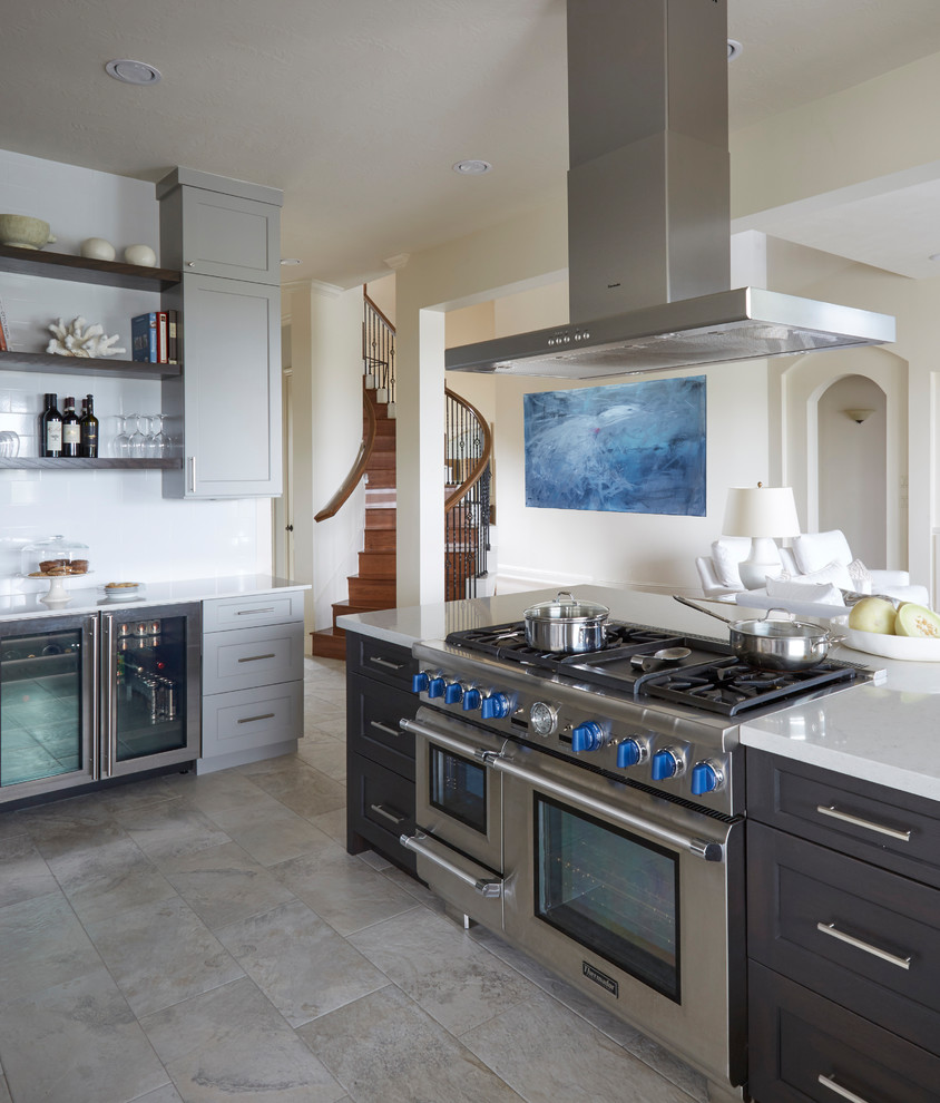 A Chef's Dream - Transitional - Kitchen - Houston - by Charanza ...