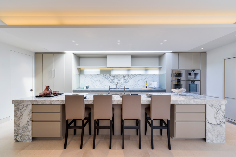 A Chelsea Townhouse Like No Other - Contemporary - Kitchen - London ...