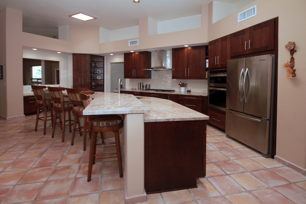 A Classic/Contemporary Kitchen Remodel in Tucson - Contemporary ...