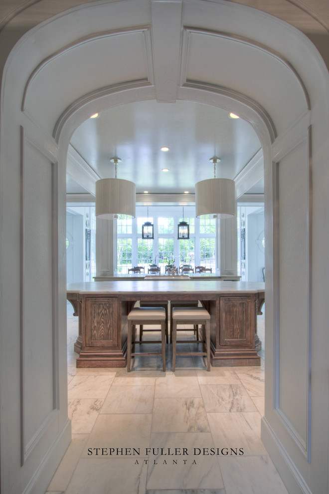 A Classic Kitchen - Traditional - Kitchen - Atlanta - by Stephen Fuller ...