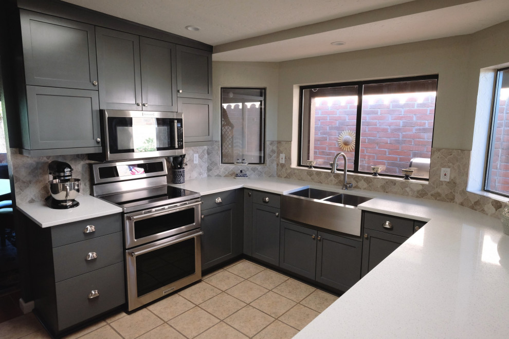 A Classic Shaker Kitchen - Traditional - Kitchen - Other - by Casa ...