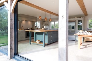 A classic shaker kitchen with a contemporary twist - Country - Kitchen ...