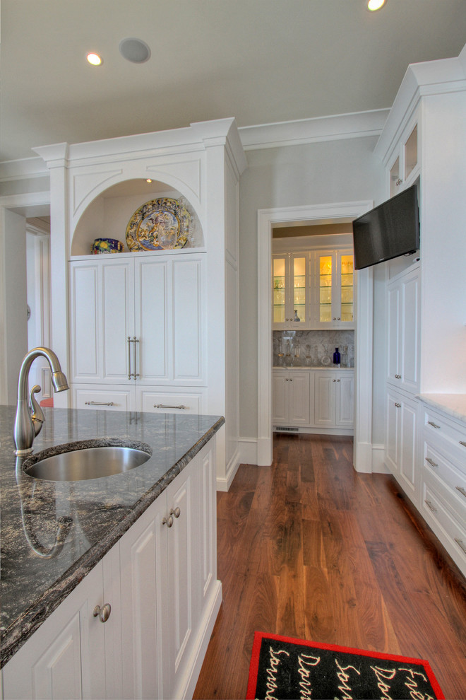 A Classic White Kitchen - Traditional - Kitchen - Other - by Arlene ...