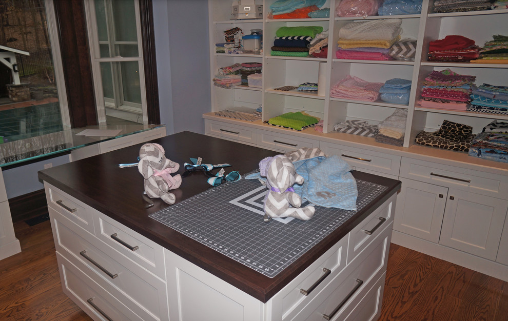 A Craft Lover's Dream in Skillman, NJ - Craftsman - Kitchen - New York ...