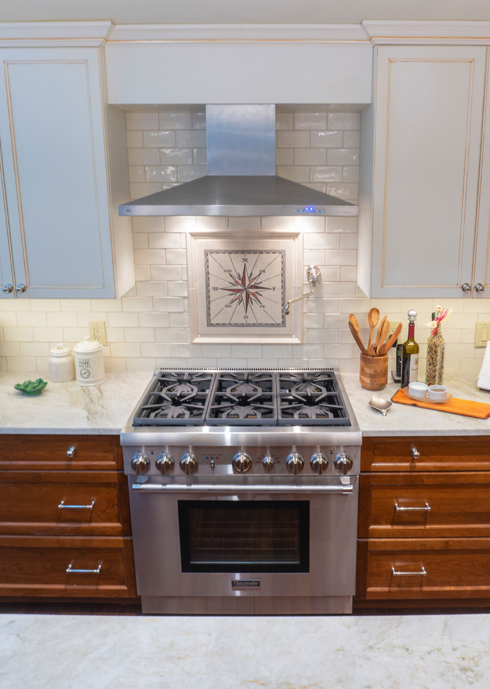 A Custom Compass Rose highlights the Range Wall - Transitional ...