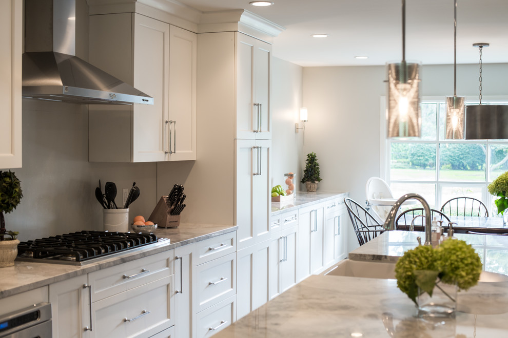 A Gathering Place - Transitional - Kitchen - Detroit - by Stalburg ...