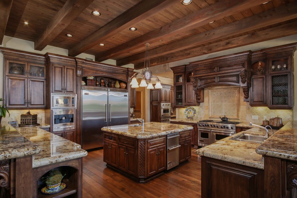 A Grand Gesture - Mediterranean - Kitchen - San Diego - by Linda ...