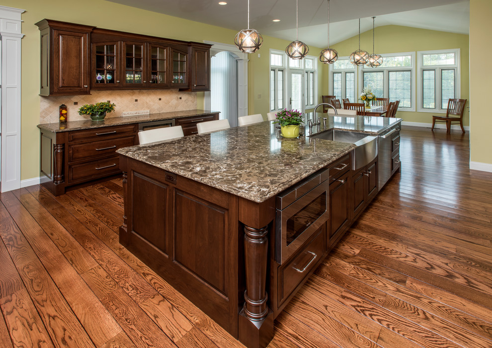 A Grand New Home - Traditional - Kitchen - Philadelphia - by Penn ...