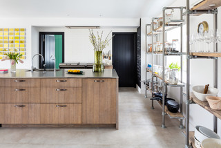 A High Impact Makeover For an Old Country Mill - Industrial - Kitchen ...