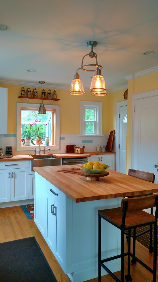 A Home With A Bright New Life! - Transitional - Kitchen - New York - by ...
