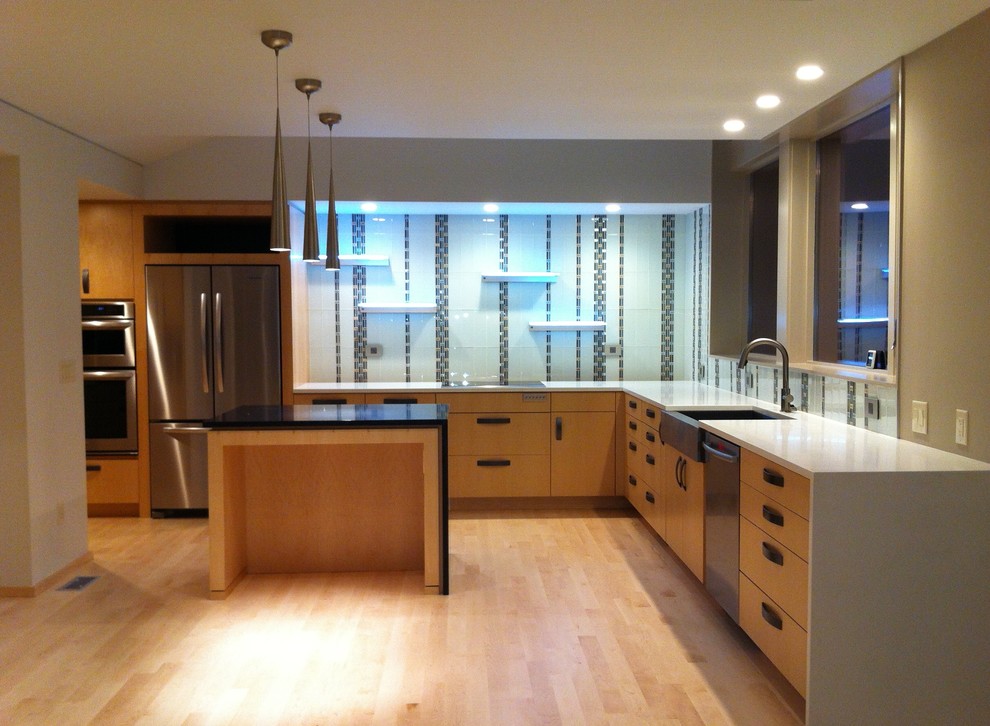 A House Named Fred - Modern - Kitchen - Raleigh - by nBaxter Design ...