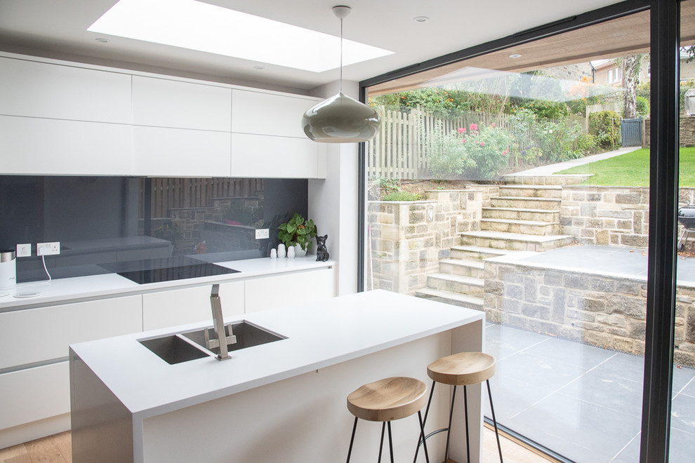 A kitchen extension project, creating a family space to spend time ...