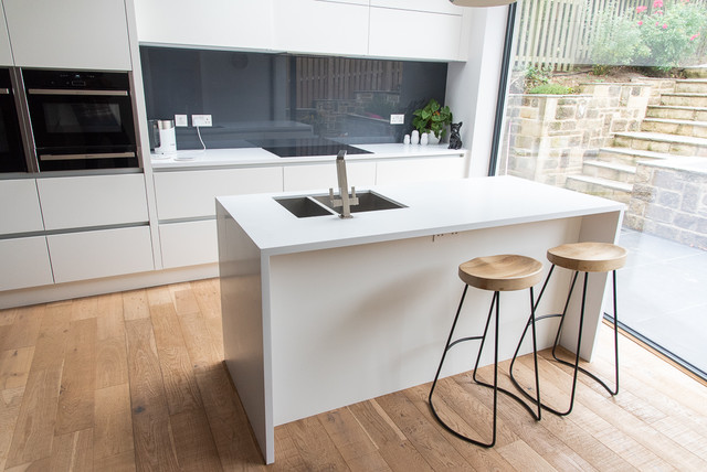 A kitchen extension project, creating a family space to spend time ...
