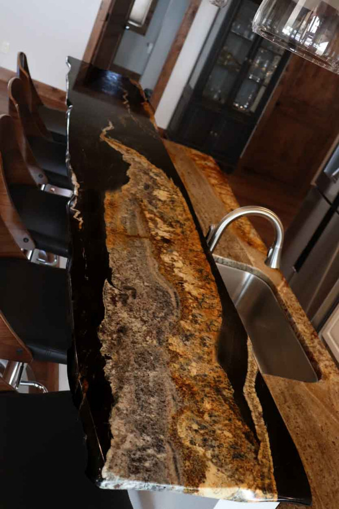 A Modern Kitchen with a Rustic Flair- Medieval - Kitchen - Denver - by ...