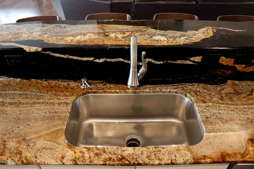 A Modern Kitchen with a Rustic Flair- Medieval - Kitchen - Denver - by ...