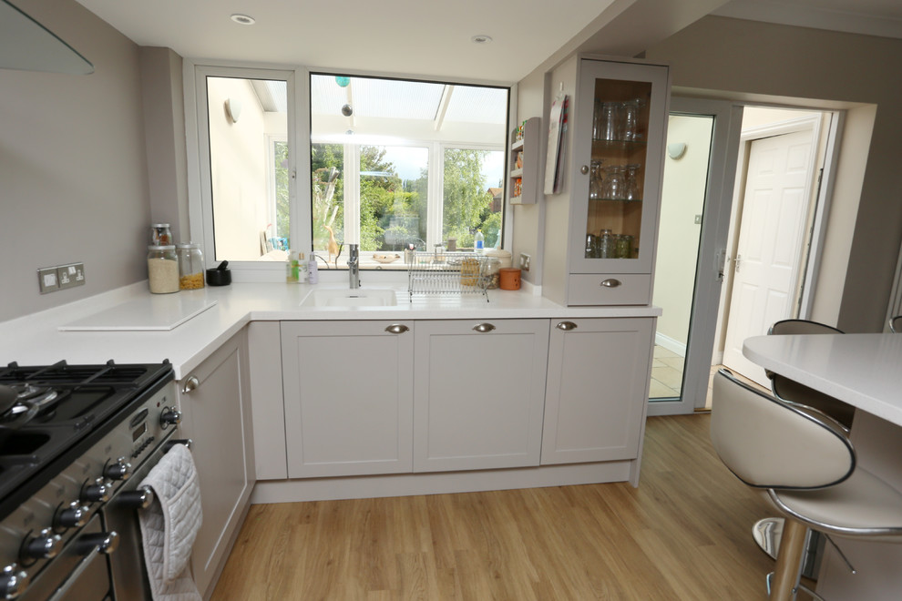 A modern take on Shaker style doors (Aldana) in Cashmere - Traditional ...