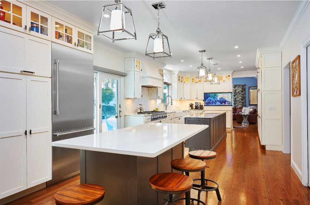 A Modern Twist - Kitchen Remodel - Modern - Kitchen - Boston - by Emily ...