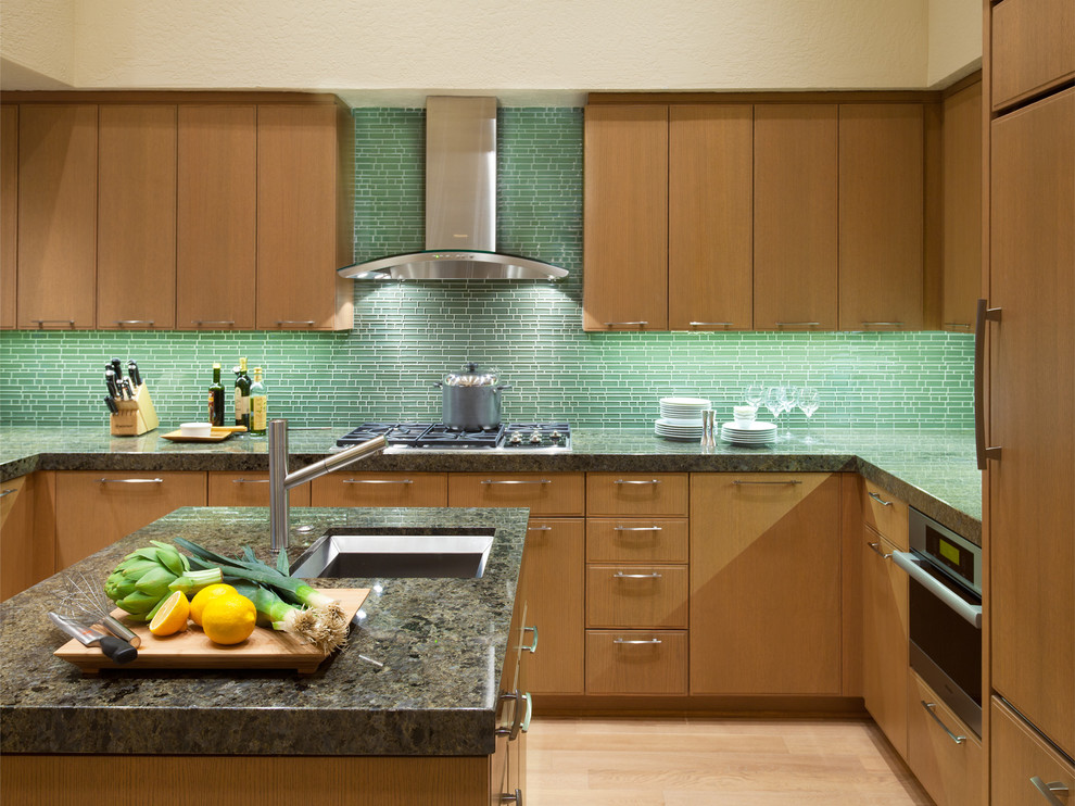 A Private Residential Kitchen - Contemporary - Kitchen - Los Angeles ...