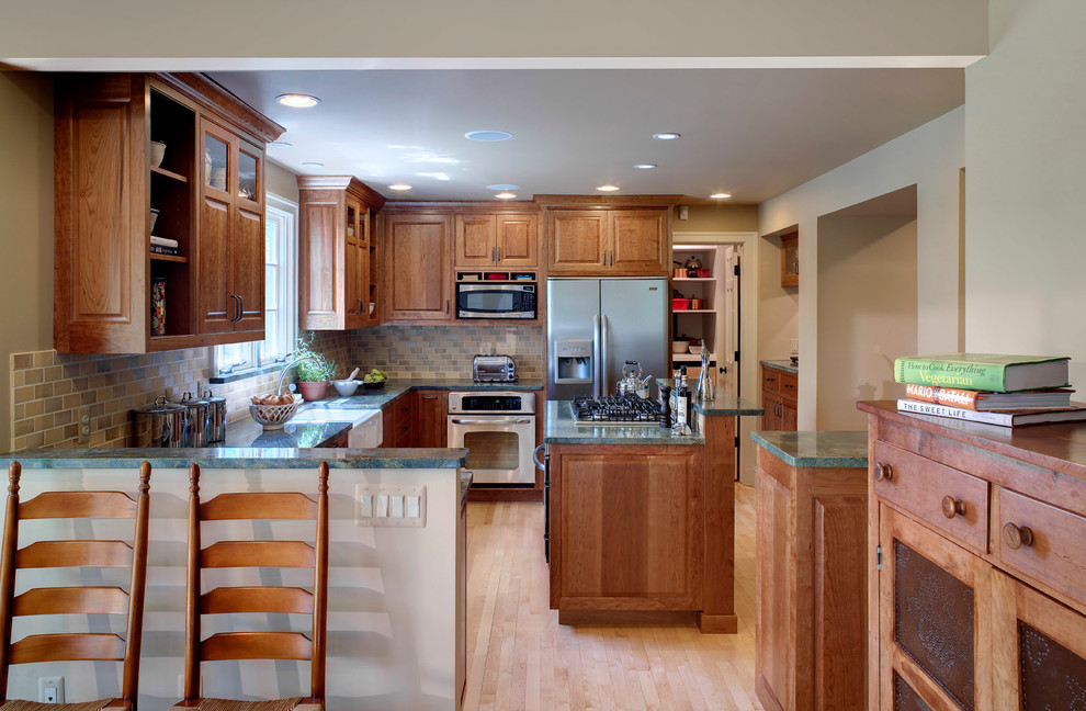 A Renovated Reproduction - Traditional - Kitchen - Detroit - by ...