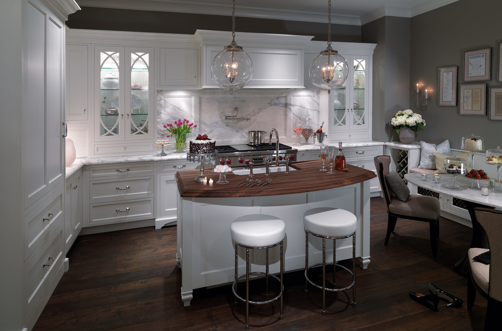 A Romantic Contemporary Kitchen Getaway - Traditional - Kitchen - Other ...