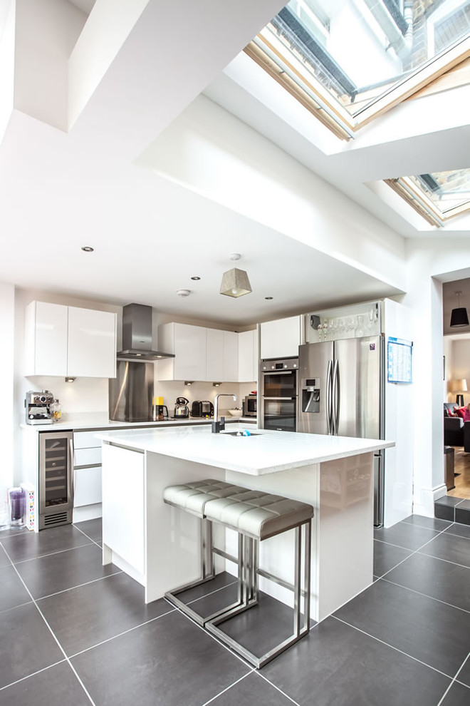 A Single-Storey Kitchen Extension in Twickenham by L&E - don't move ...