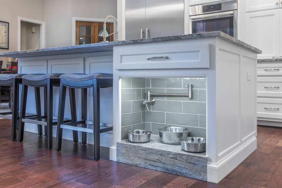 A Stunning 90’s Kitchen Transformation - Transitional - Kitchen - Other ...