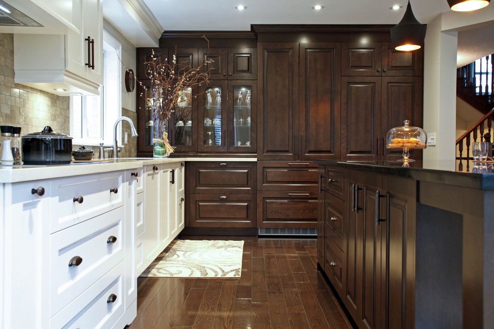 A Twist On Traditional - Traditional - Kitchen - Toronto - by Square ...