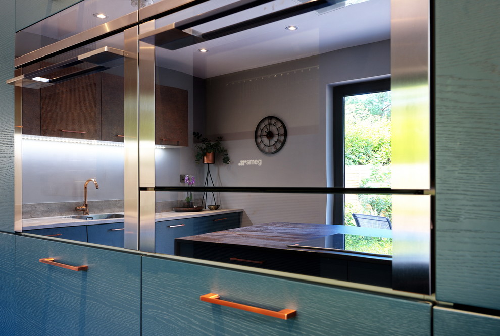 A Veridian Vision - Contemporary - Kitchen - Other - by Adornas ...