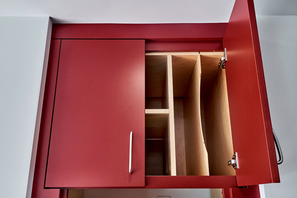Above Oven Storage - Modern - Kitchen - San Francisco - by Bill Fry ...