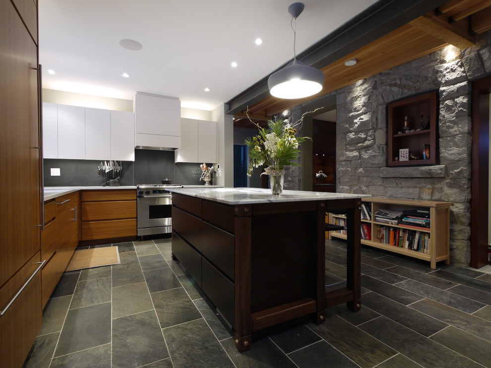 Acacia Residence - Contemporary - Kitchen - Ottawa - by Michael Design ...